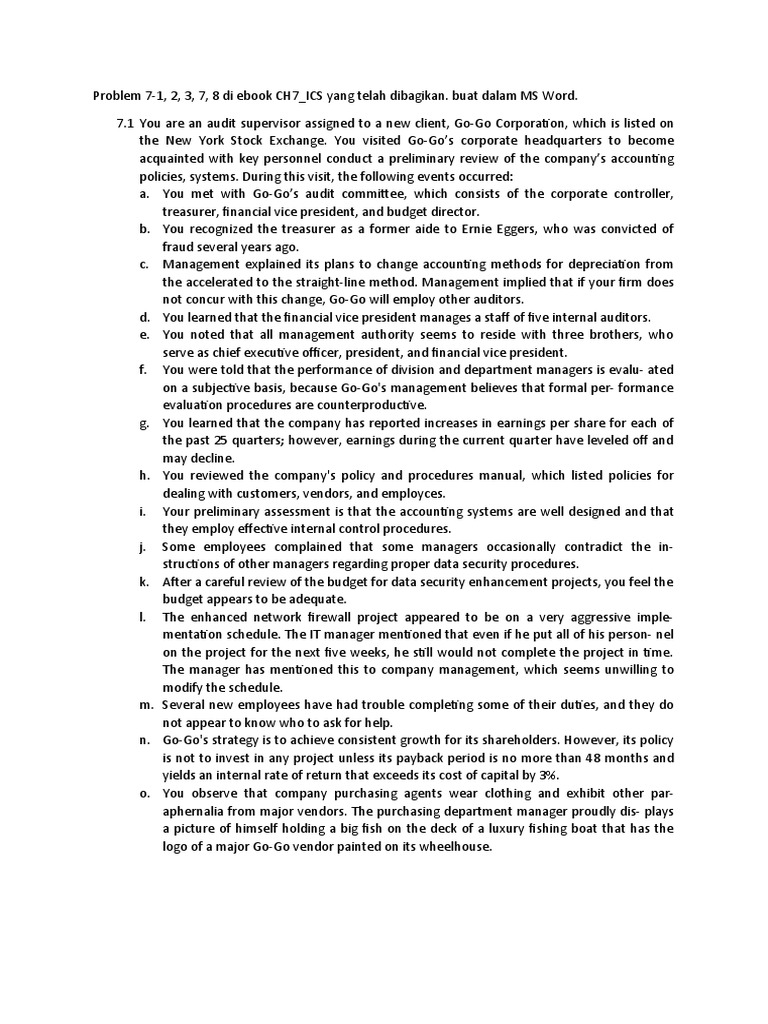 SIA Problem 7 | Download Free PDF | Accounts Payable | Invoice