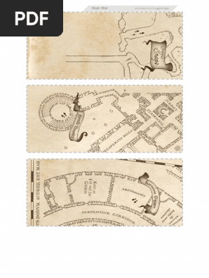 The Marauders Map Printable