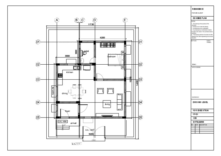 Architectural Drawing Guidelines | PDF