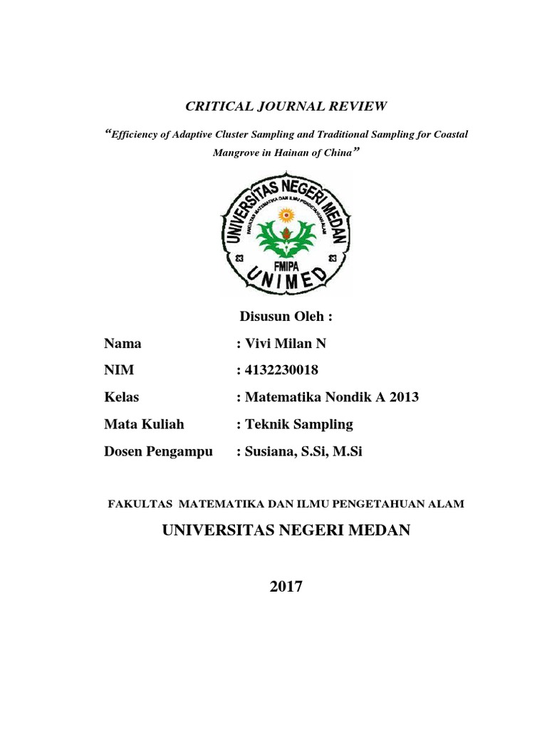CJR Tekni Sampling PDF | PDF