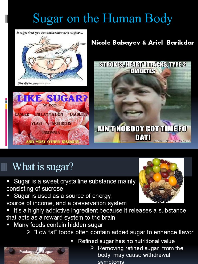 Effects of Sugar On Human Body | PDF | Sucrose | Soft Drink