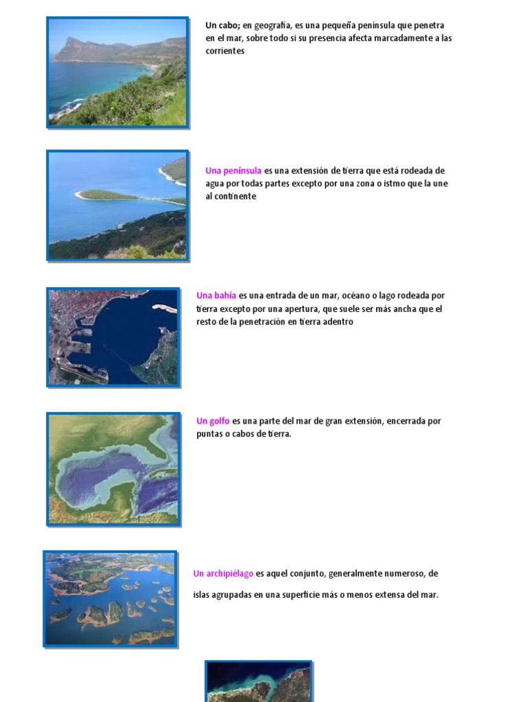 Un Cabo Peninsula Bahia Golfo Archipielago Etc | PDF