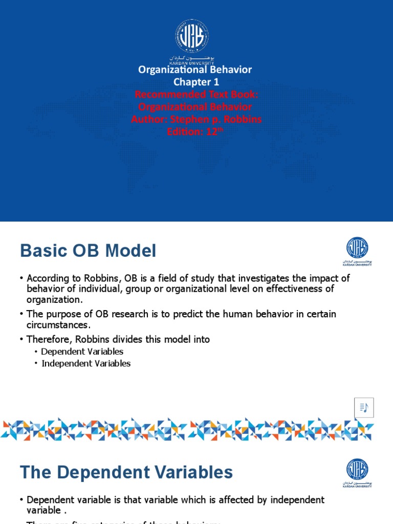 Understanding Organizational Behavior | PDF