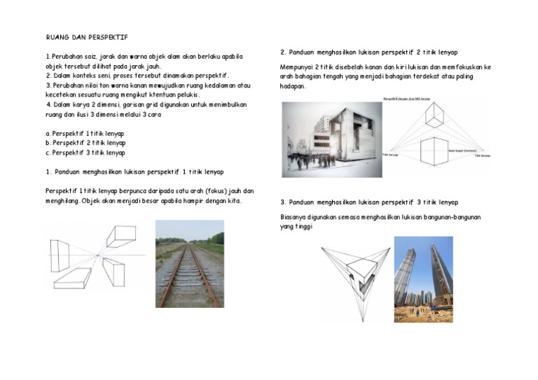 Ruang Dan Perspektif | PDF