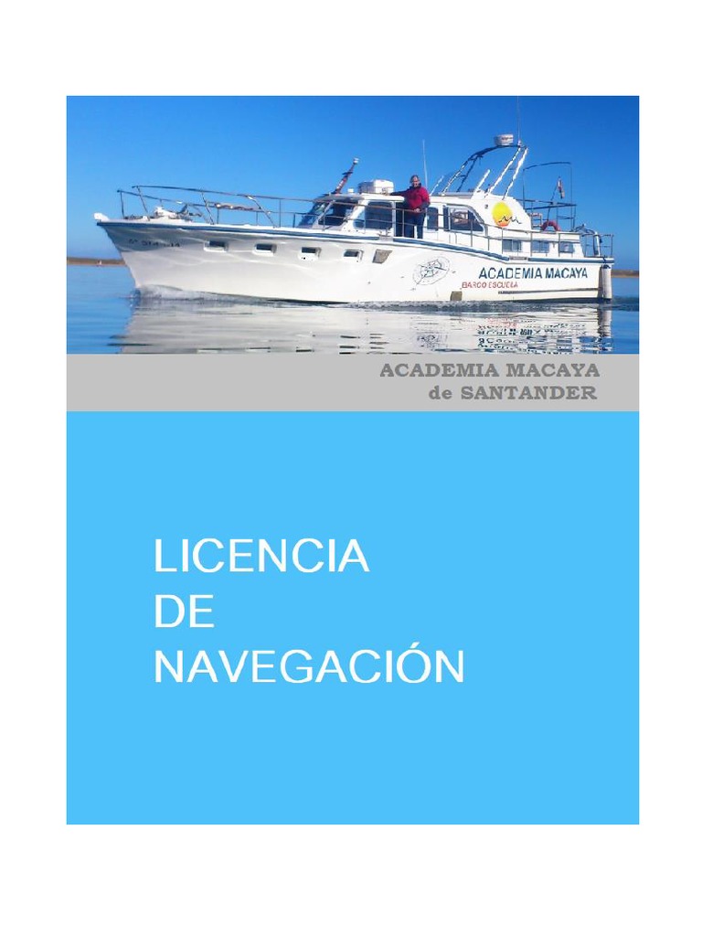Licencia de Navegación 2020 - Web | PDF | Transporte de agua | Canal y ...