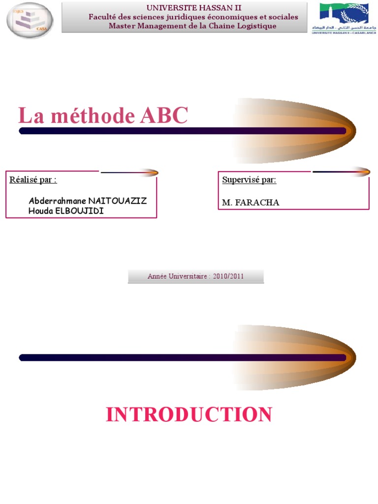 Méthode ABC | PDF | Comptabilité analytique | Direction