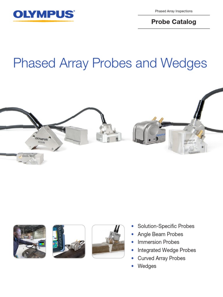 Phased Array Probes and Wedges: Probe Catalog | PDF | Applied And ...