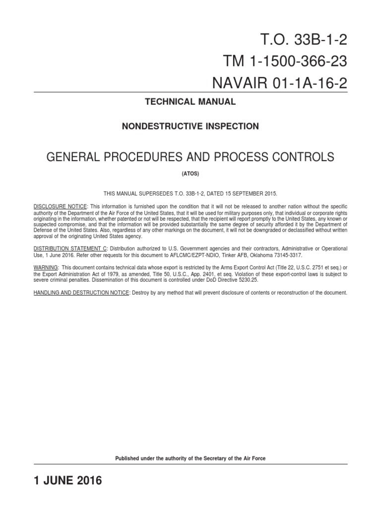 607303-664792677redacted T.O. 33B-1-2 (PT Only) PDF | PDF | Corrosion ...