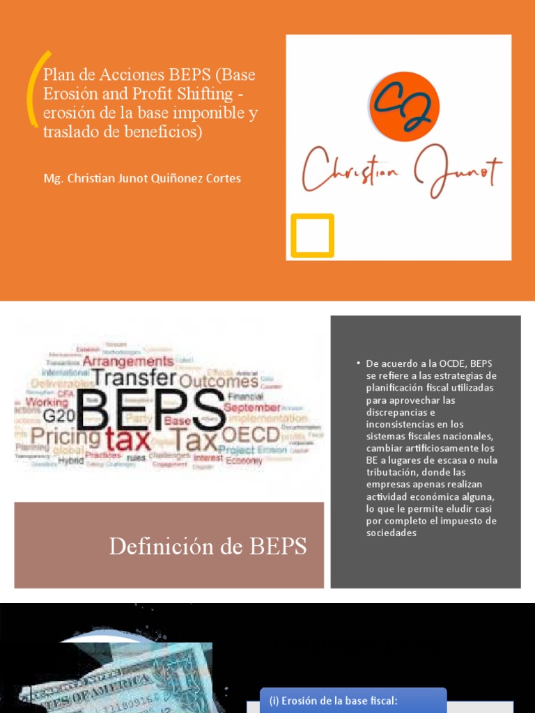 Plan de Acciones BEPS | PDF | Economía mundial | Impuestos