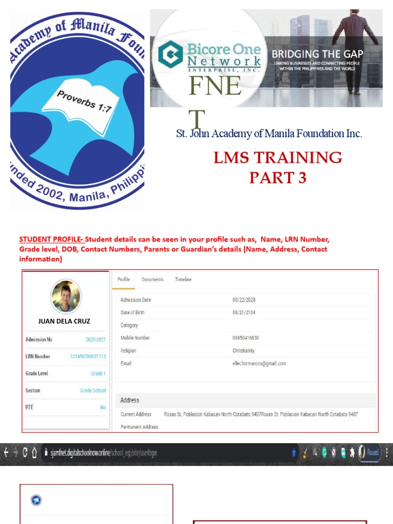 Fnet Bicoreone | Download Free PDF | Lesson Plan | Educational Technology
