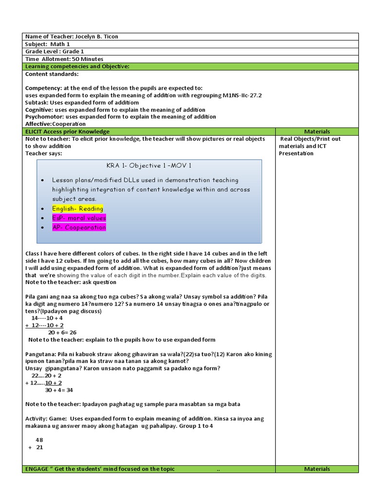 Showing The Value of Each Digit in The Number - Explain Each Value of ...
