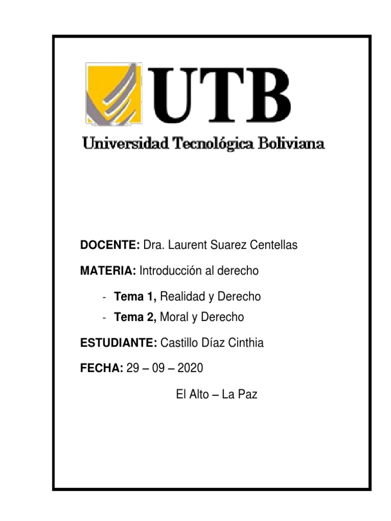 Caratula Utb | PDF