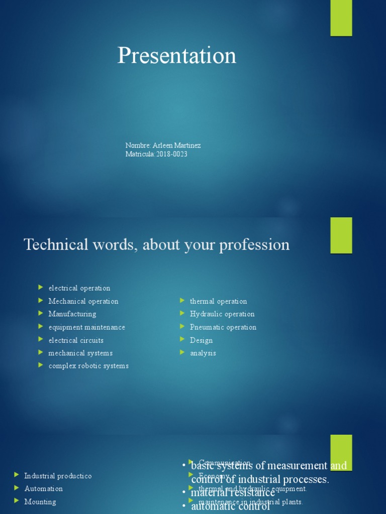Technical Words | PDF