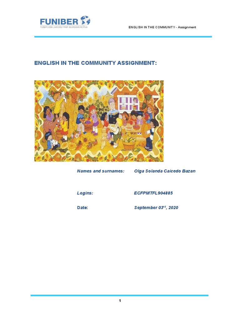 English in The Community | PDF | Second Language | Second Language ...