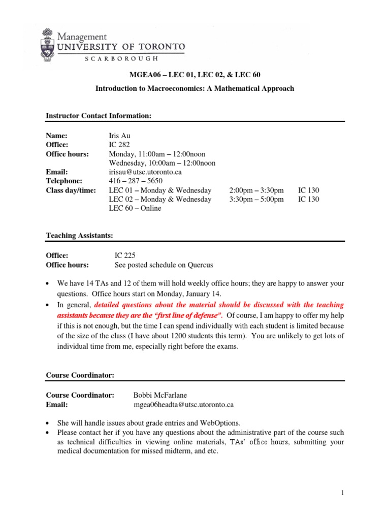 MGEA06 Syllabus | PDF | Teaching Assistant | Test (Assessment)