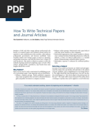 Writing an SPE Technical Paper Guide | PDF | Proofreading | Abstract ...