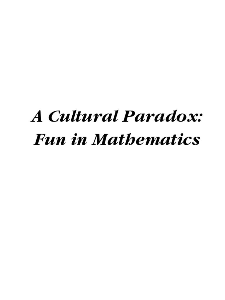 Fun in Mathematics | PDF | Euclidean Geometry | Geometry
