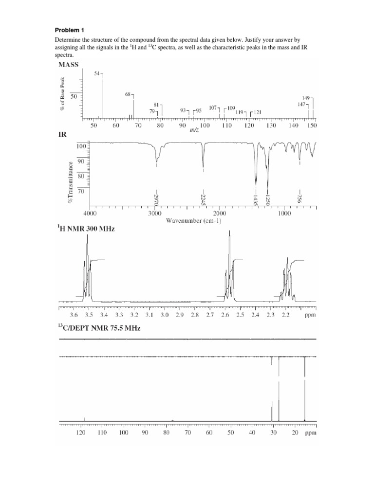 Integrated Spectroscopy Problems PDF | PDF | Teaching Methods ...