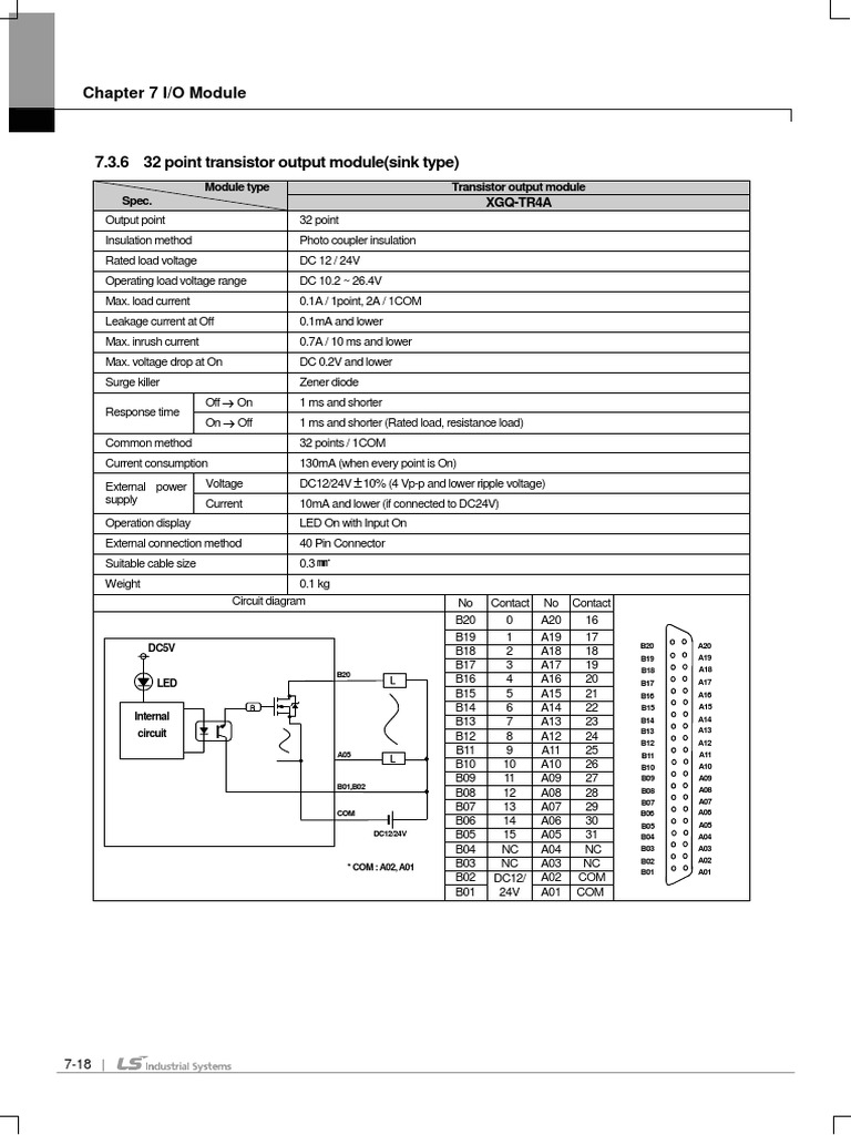 XGQ Tr4a | PDF | Electrical Equipment | Computer Engineering