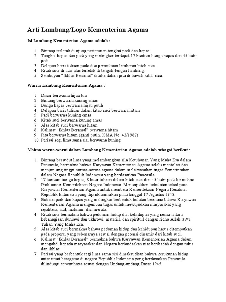 Arti Lambang | PDF
