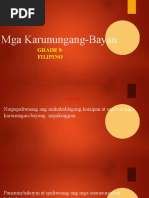 Mga Halimbawa NG Salitang Lalawiganin Delete | PDF