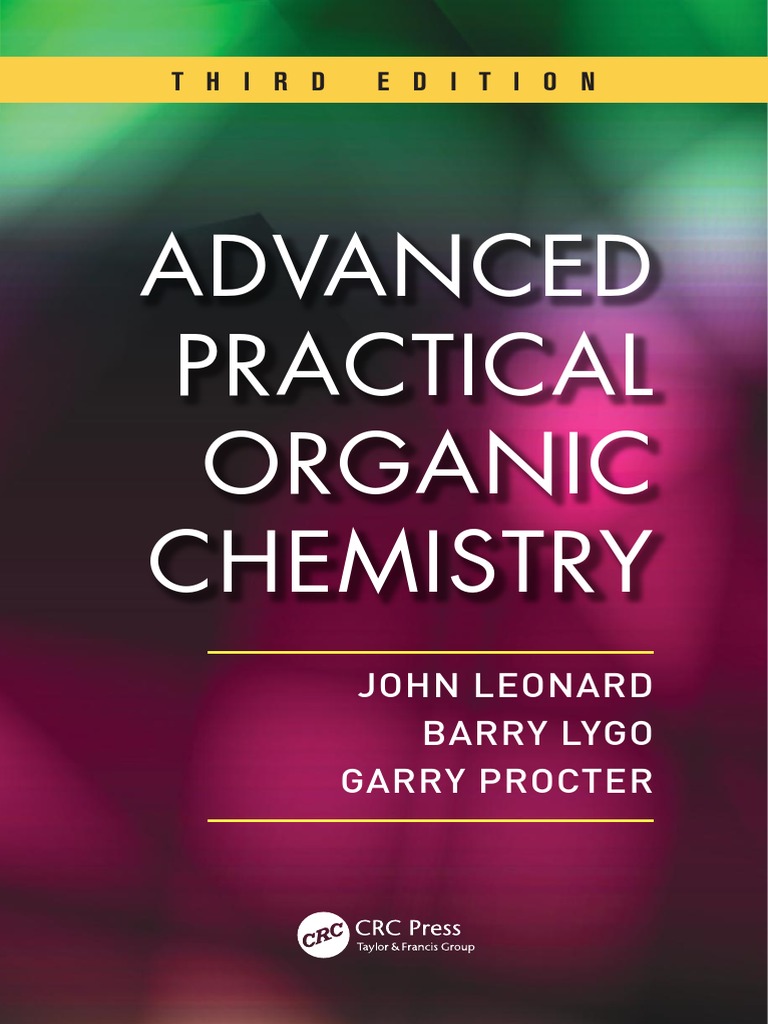 Advanced Practical Organic Chemistry 3rd Edition PDF | PDF ...