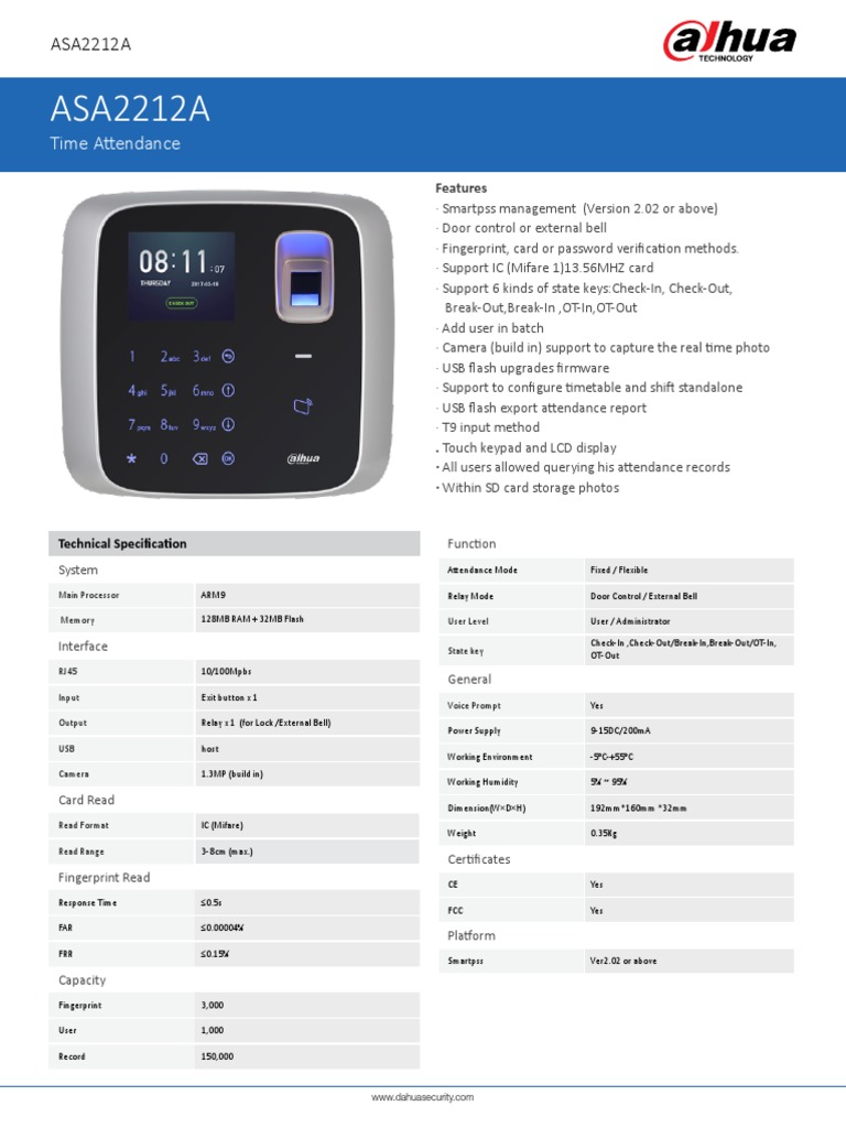 ASA2212A Datasheet V2 0 PDF | PDF | Flash Memory | Usb