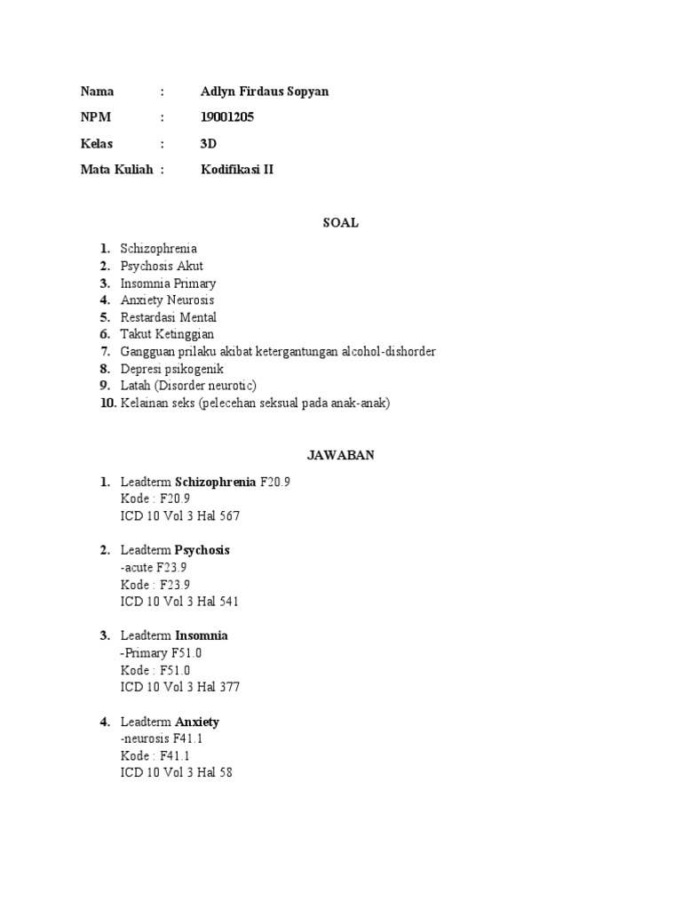 3D-19001205-Adlyn Firdaus Sopyan-Kodifikasi-Tugas | PDF