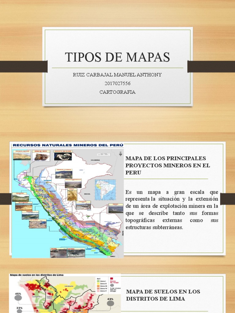 Tipos de Mapas | PDF