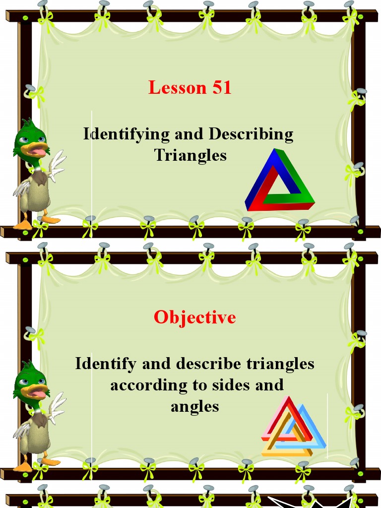 Classifying Triangles by Sides and Angles | PDF | Euclidean Plane ...