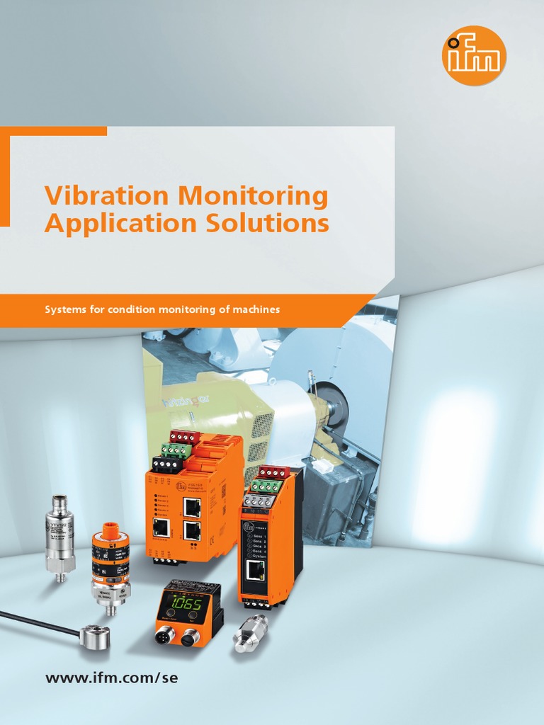 Ifm Vibration Monitoring Industry 4 Point 0 SE PDF | PDF ...