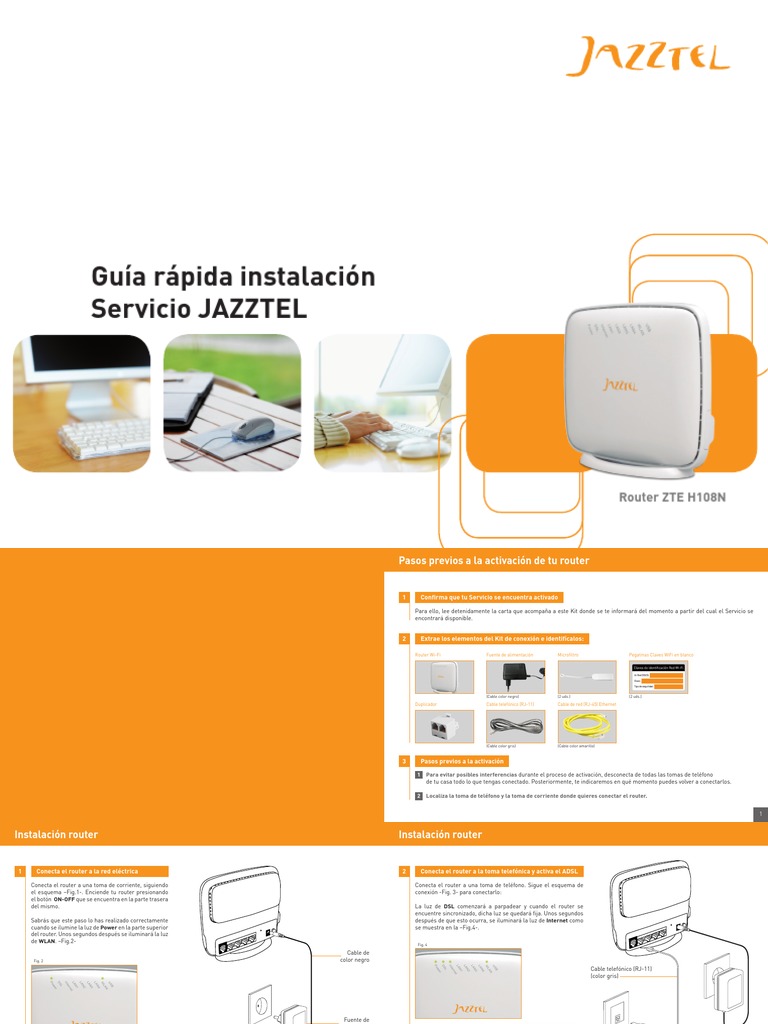 ZXHN H108N V2.3 PDF | PDF | Wifi | Enrutador (Computación)