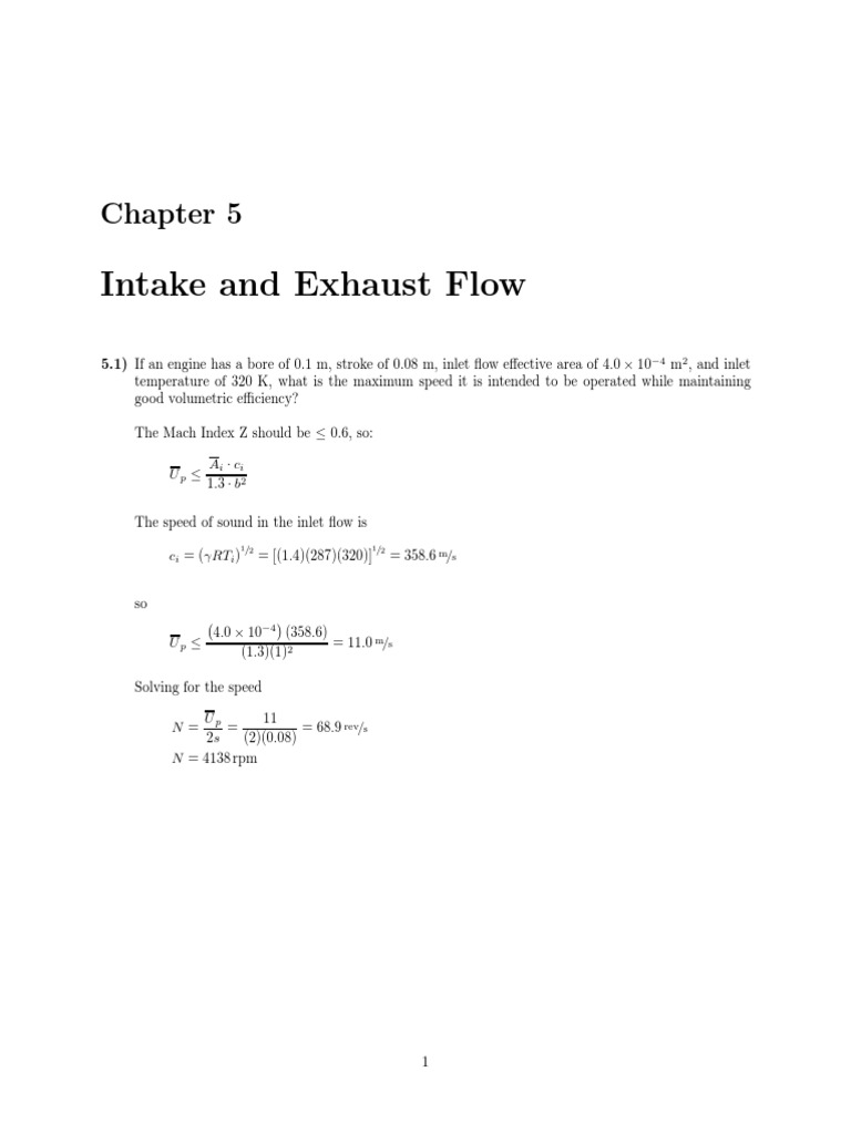 CH 05 | PDF | Turbocharger | Piston