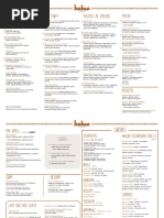 Nammos Restaurant Menu | PDF | Sushi | Salad