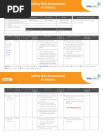 Risk Assessment Air Conditioning Sample PDF | PDF | Risk Assessment | Risk