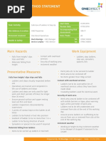 Risk Assessment Air Conditioning Sample PDF | PDF | Risk Assessment | Risk