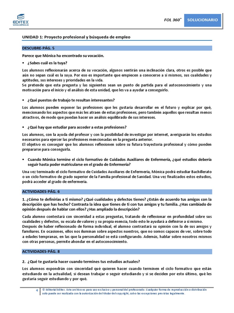 Solucionario FOL360 2020 UD1 PDF | PDF | Red mundial | Internet y web