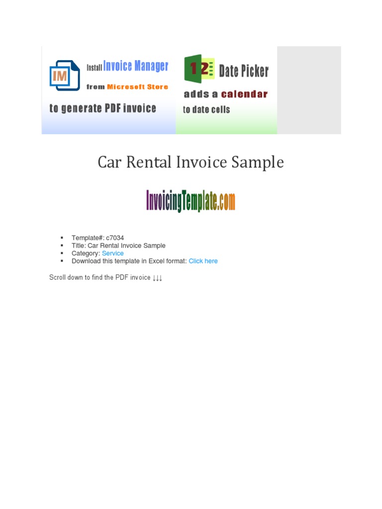 Car Rental PDF | PDF