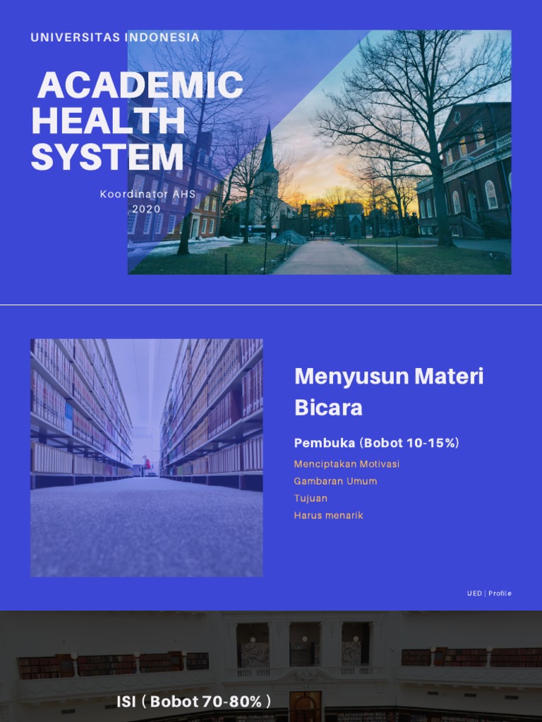 Academic Health System Universitas Indonesia | PDF | Educational ...