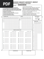 OMR Sheet for 50 Questions PDF | PDF