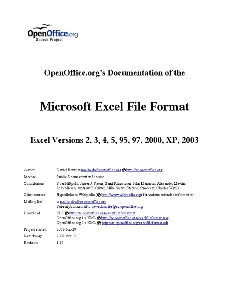 Excel File Format | PDF | Microsoft Excel | String (Computer Science)