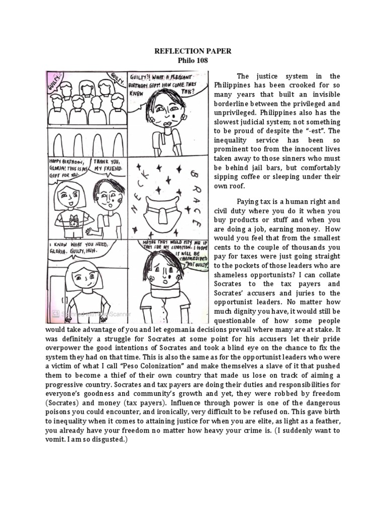 Reflection Paper Philo 108 | PDF