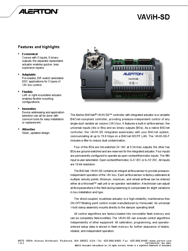 Vavih-Sd: Features and Highlights | Download Free PDF | Manufactured ...