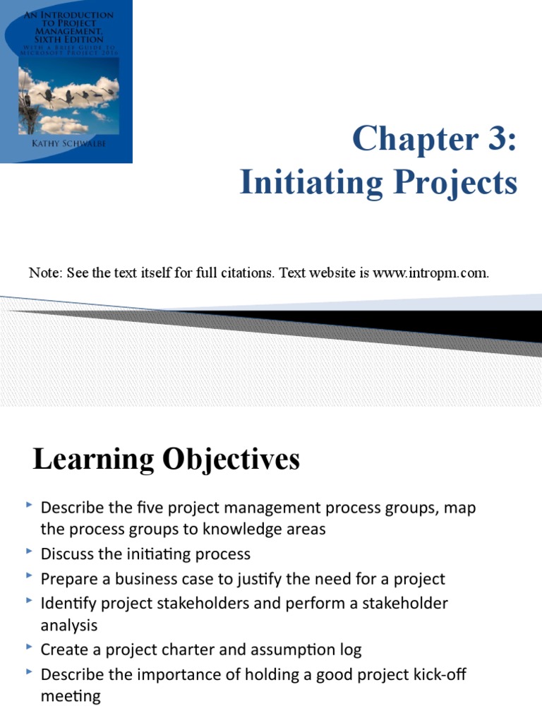 Project Management - Initiating Projects | PDF | Project Management ...