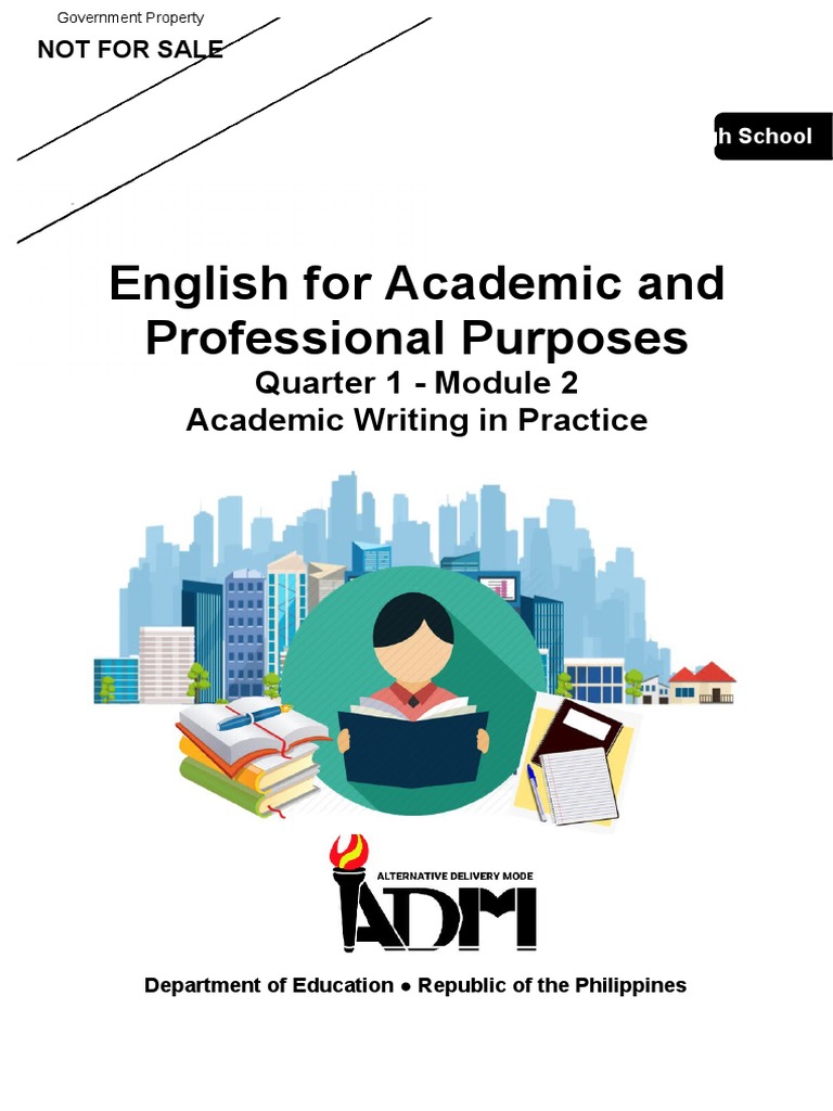 English For Academic and Professional Purposes: Quarter 1 - Module 2 ...