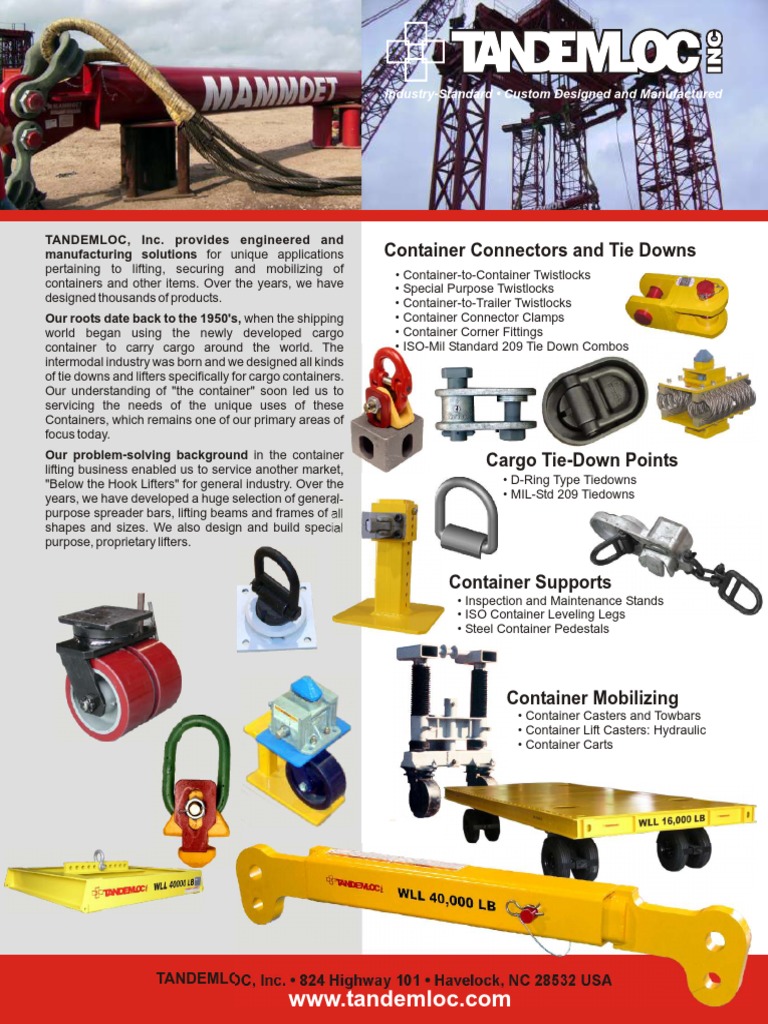 Industry-Standard Custom Lifting Equipment | PDF | Transport | Consumer ...