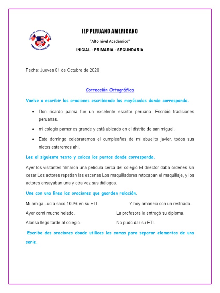 Clase 10-03 Correccion Ortograf | PDF