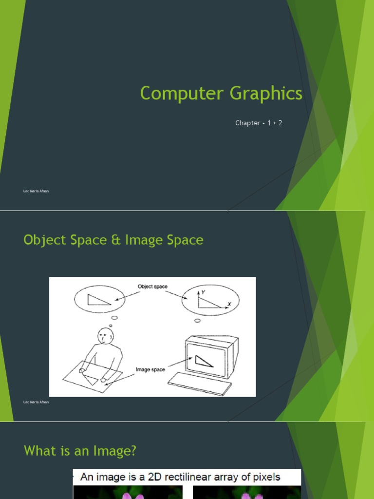 Computer Graphics: Chapter - 1 + 2 | PDF | Rgb Color Model | Display ...