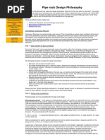 Design Example of Pipe Rack Structure | PDF | Pipe (Fluid Conveyance ...