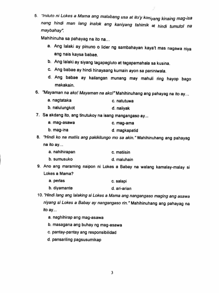 Filipino 7 Module | PDF